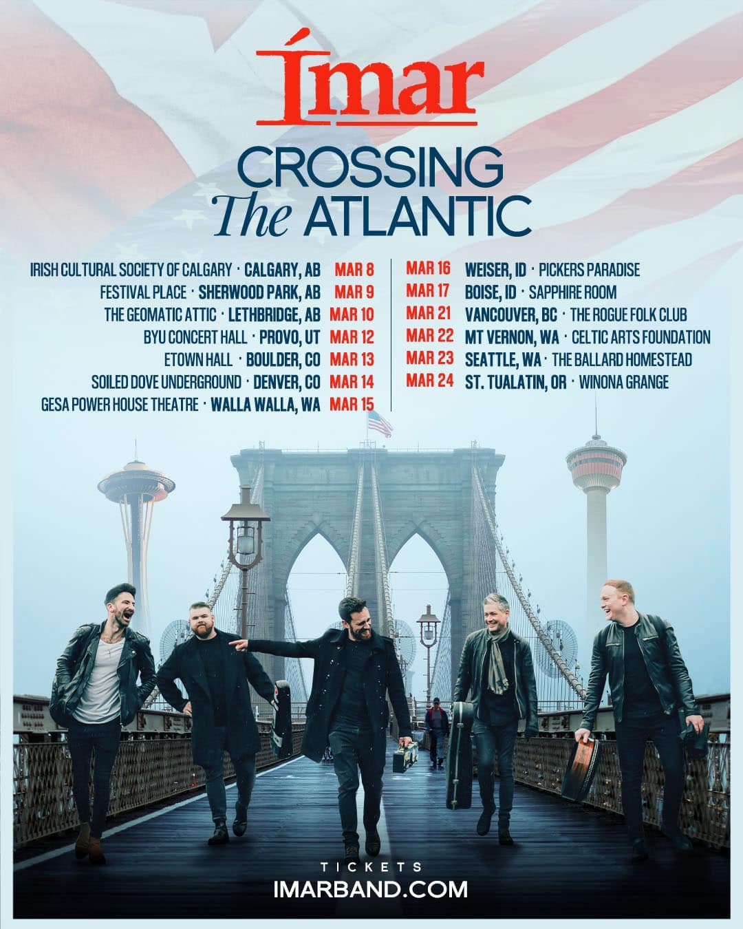 CROSSING THE ATLANTIC!!! 🇺🇸🇨🇦 - Ímar